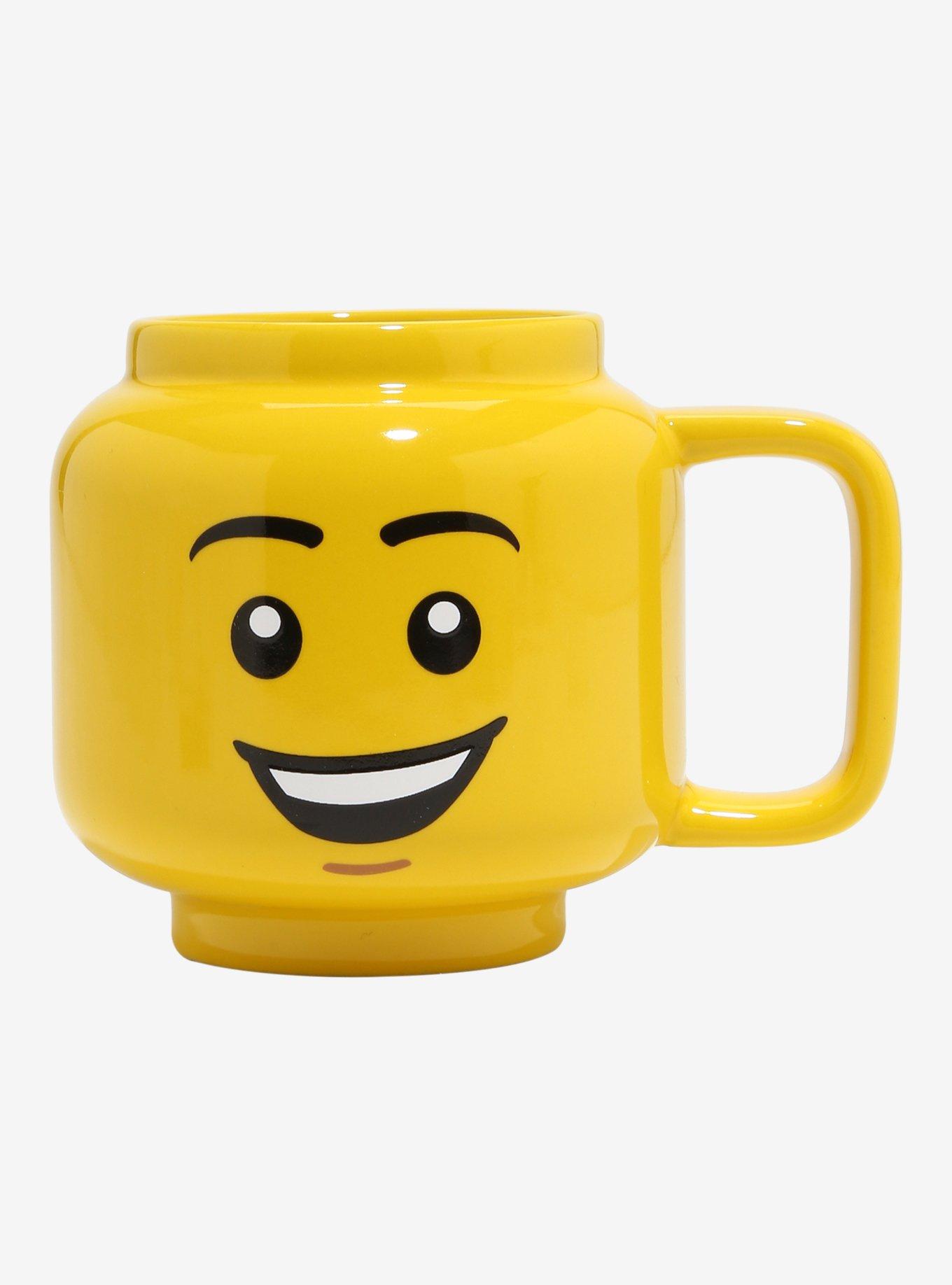 LEGO Happy Boy Head Mug | Hot Topic