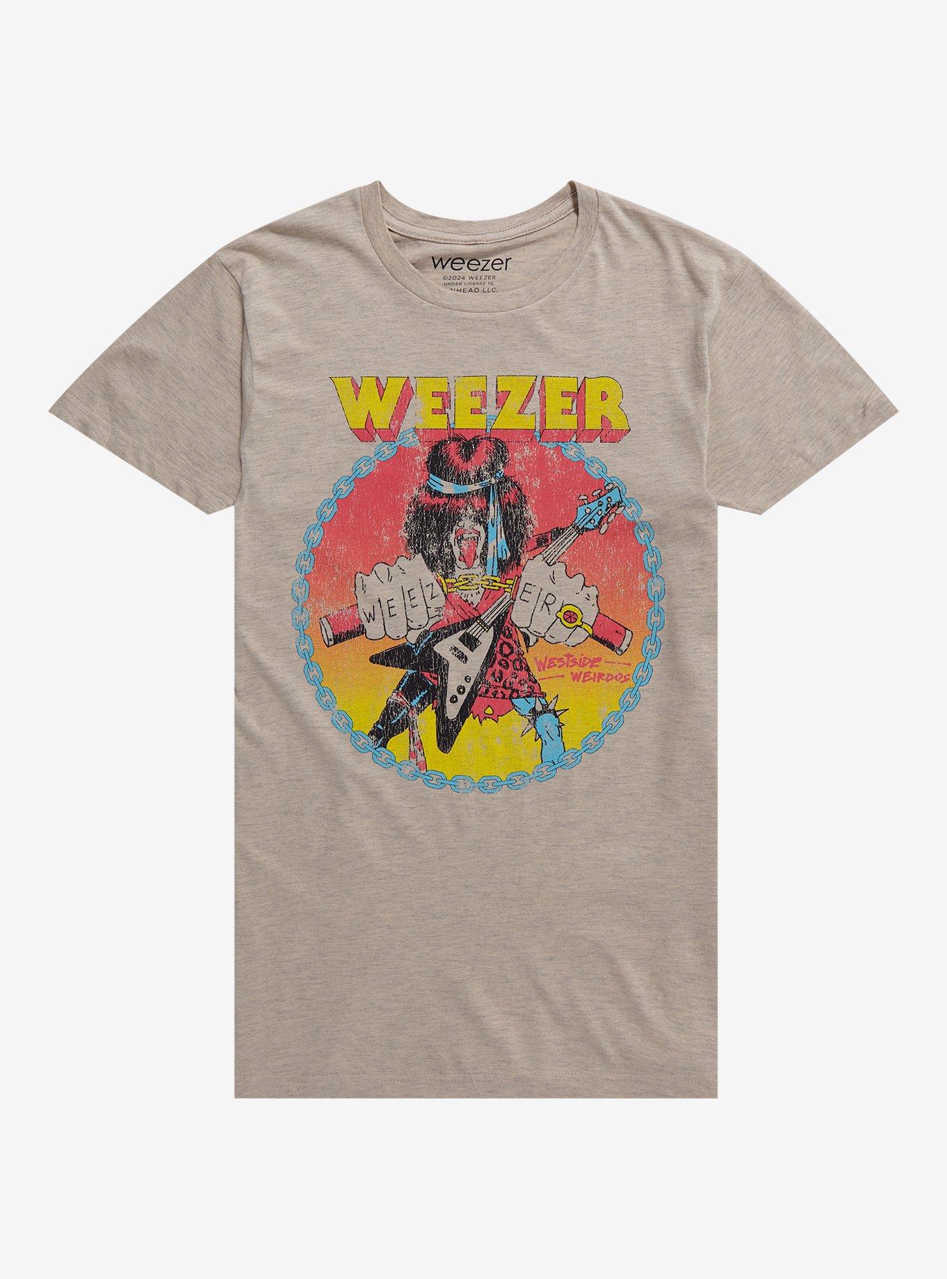 Weezer Rock Star Boyfriend Fit Girls T-Shirt | Hot Topic