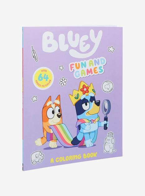 Bluey Fun And Games: A Coloring Book | Hot Topic