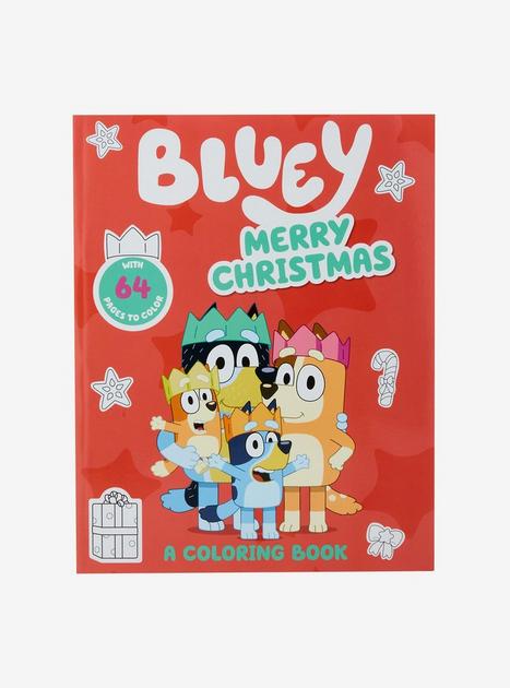 Bluey Merry Christmas Coloring Book | Hot Topic