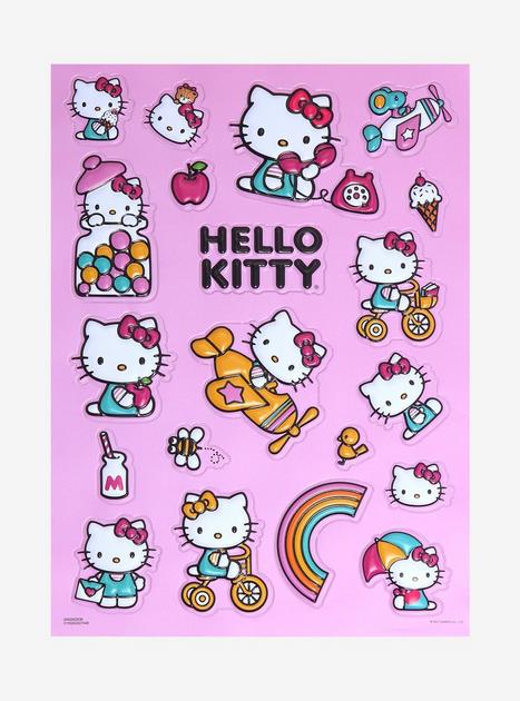 Hello Kitty Puffy Sticker Sheet | Hot Topic