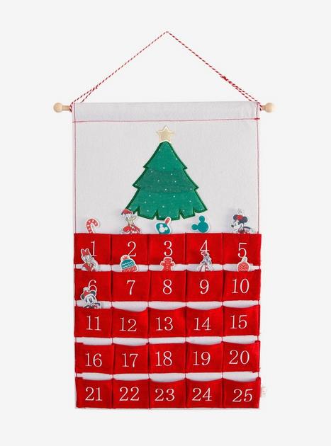 Disney Mickey Mouse And Friends Christmas Pocket Advent Calendar | Hot ...