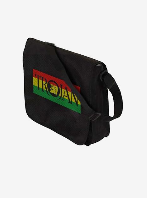 Rocksax Trojan Flag Flap Top Messenger Crossbody Bag | Hot Topic