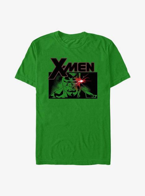 Marvel X-Men Cyclops Panel T-Shirt - GREEN | BoxLunch