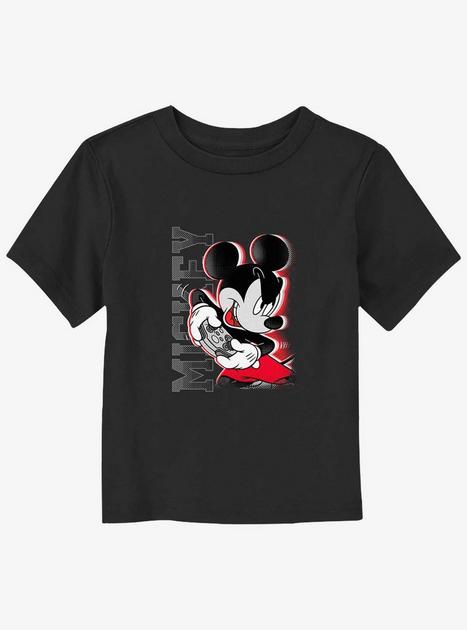 Disney Mickey Mouse Gamer Toddler T-Shirt - BLACK | BoxLunch