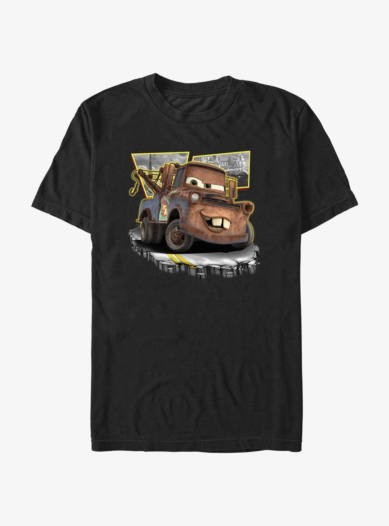 Disney Pixar Cars Grounded Mater T-Shirt - BLACK | BoxLunch
