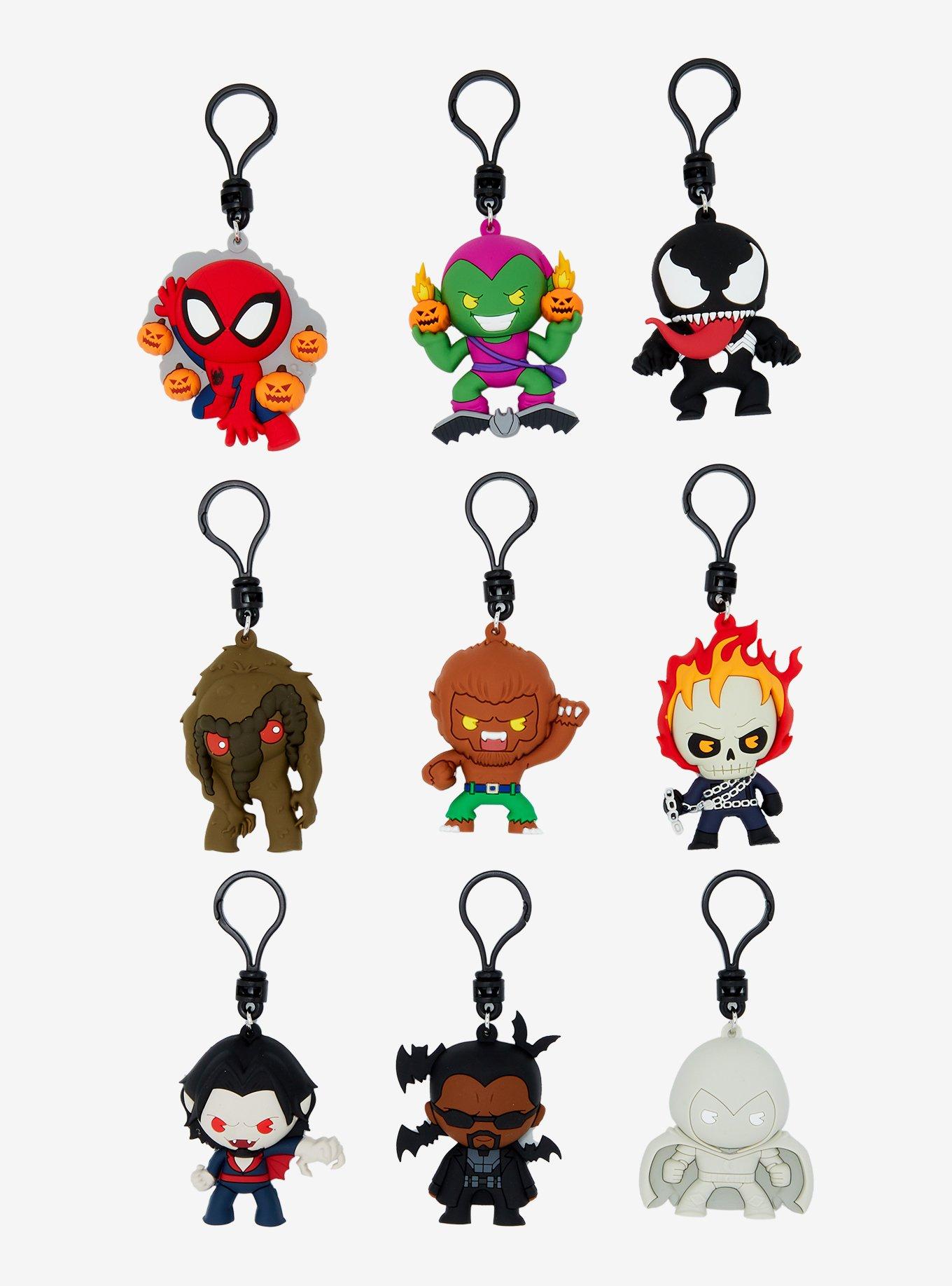 Marvel Characters Halloween Blind Bag Figural Bag Clip | BoxLunch