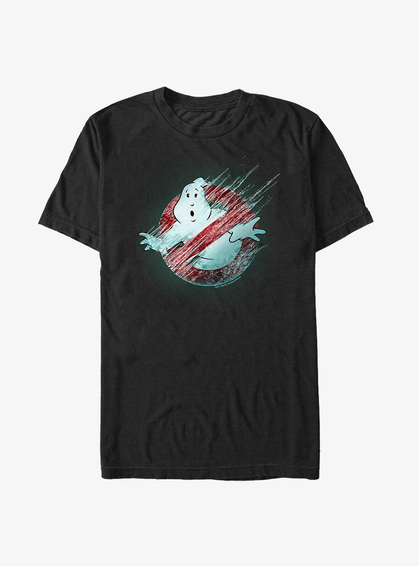 Ghostbusters: Frozen Empire Frozen Logo Big & Tall T-Shirt - BLACK ...