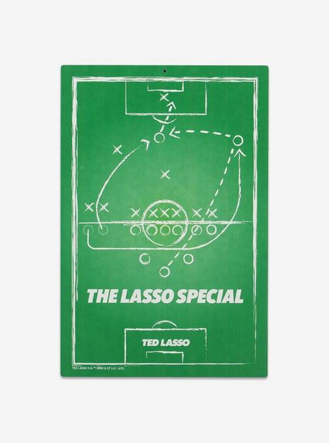 Ted Lasso The Lasso Special Play Metal Wall Decor | BoxLunch