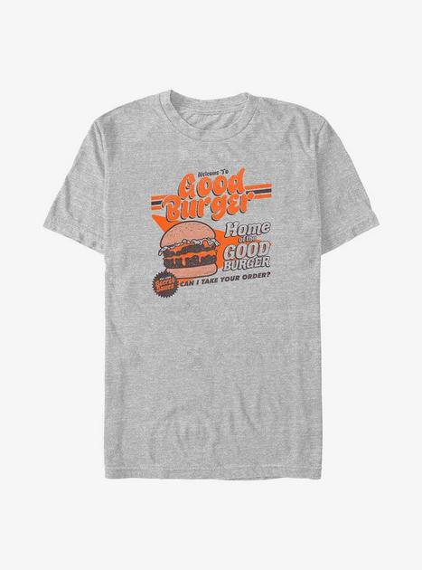 Good Burger Welcome To Good Burger Big & Tall T-Shirt - GREY | Hot Topic