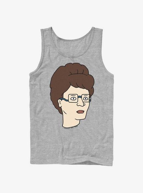 King of the Hill Peggy Face Tank - GREY | Hot Topic