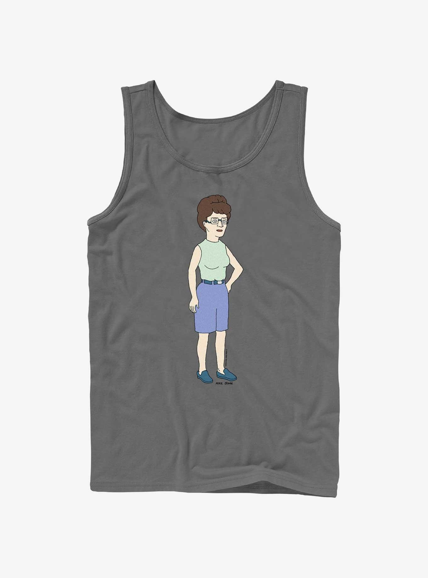 King Of The Hill Peggy Tank Grey Hot Topic