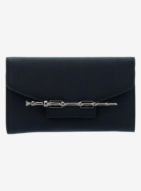 Loungefly Harry Potter Elder Wand Black Wallet - BoxLunch Exclusive ...