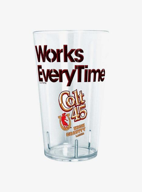 Pabst Blue Ribbon Working Lager Colt 45 Tritan Cup - CLEAR | BoxLunch