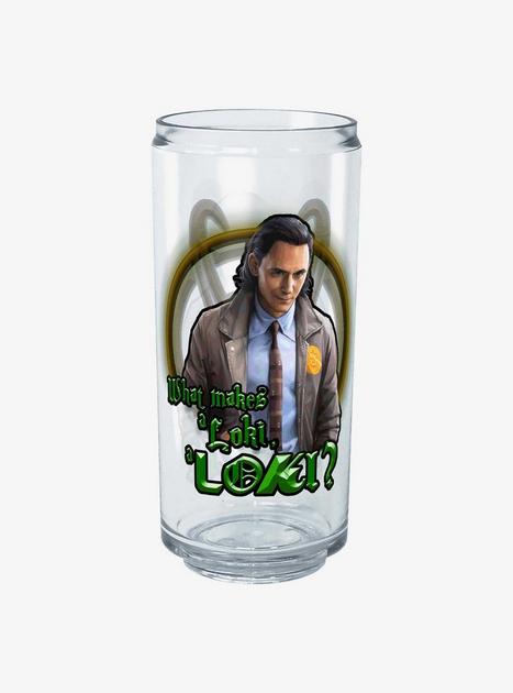 Marvel Loki What Makes A Loki Can Cup - CLEAR | BoxLunch