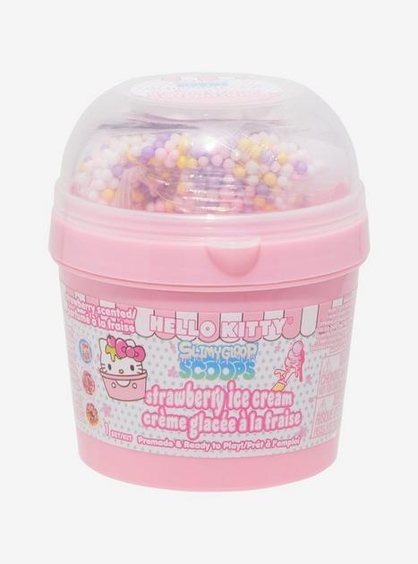 Hello Kitty Strawberry Ice Cream Slime | Hot Topic