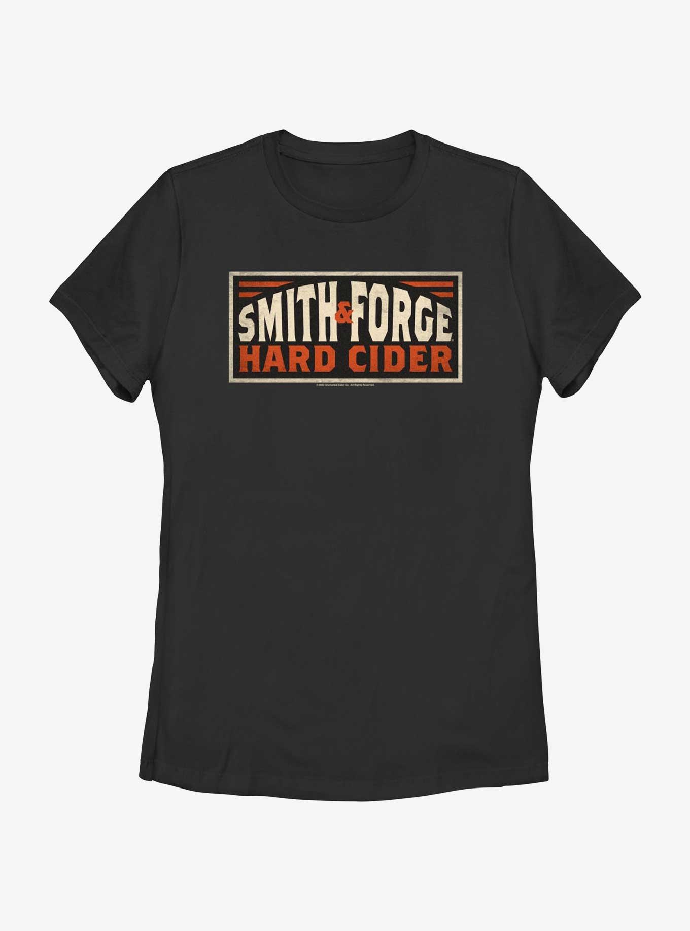 Smith And Forge Classic Logo Womens T-Shirt - BLACK | BoxLunch