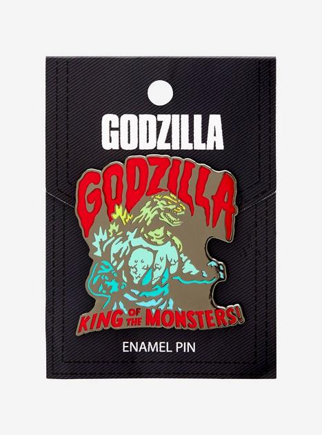 Godzilla Color Portrait Godzilla Enamel Pin - BoxLunch Exclusive | BoxLunch