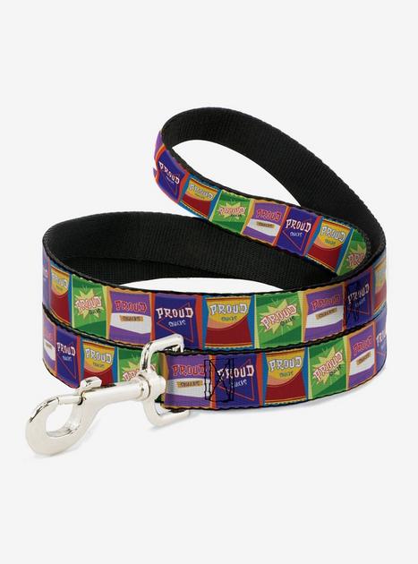 Disney The Proud Family Proud Snacks Logo Blocks Dog Leash | Hot Topic