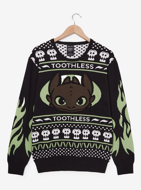 DreamWorks How to Train Your Dragon Toothless Holiday Sweater ...