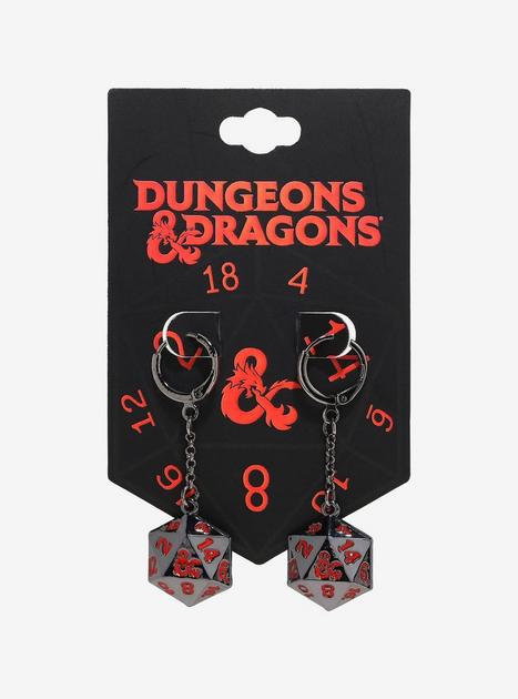Dungeons & Dragons Dice Drop Earrings | Hot Topic