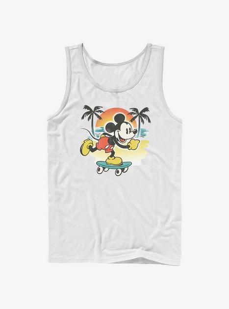 Disney Mickey Mouse Cali Sun Mickey Tank - WHITE | Hot Topic