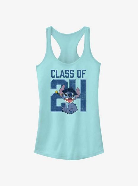 Disney Lilo & Stitch Graduating Class Of 2024 Girls Tank - BLUE | Hot Topic
