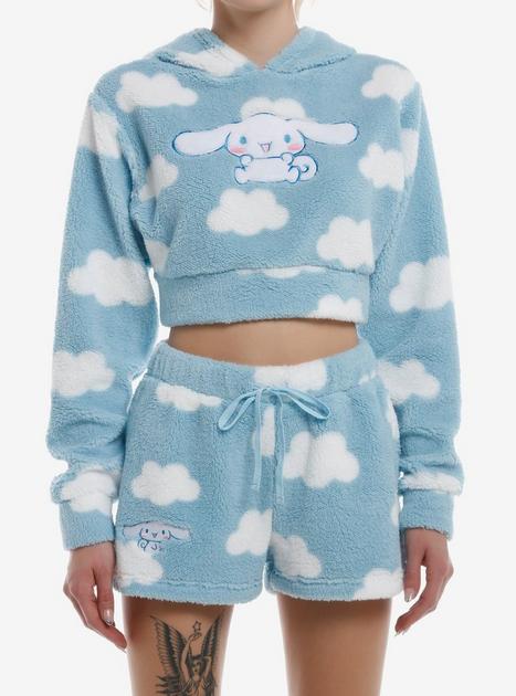 Cinnamoroll Cloud Fuzzy Girls Lounge Set | Hot Topic