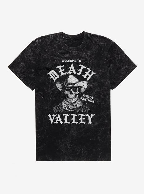 Death Valley Gothic Cowboy Mineral Wash T-Shirt - BLACK | Hot Topic