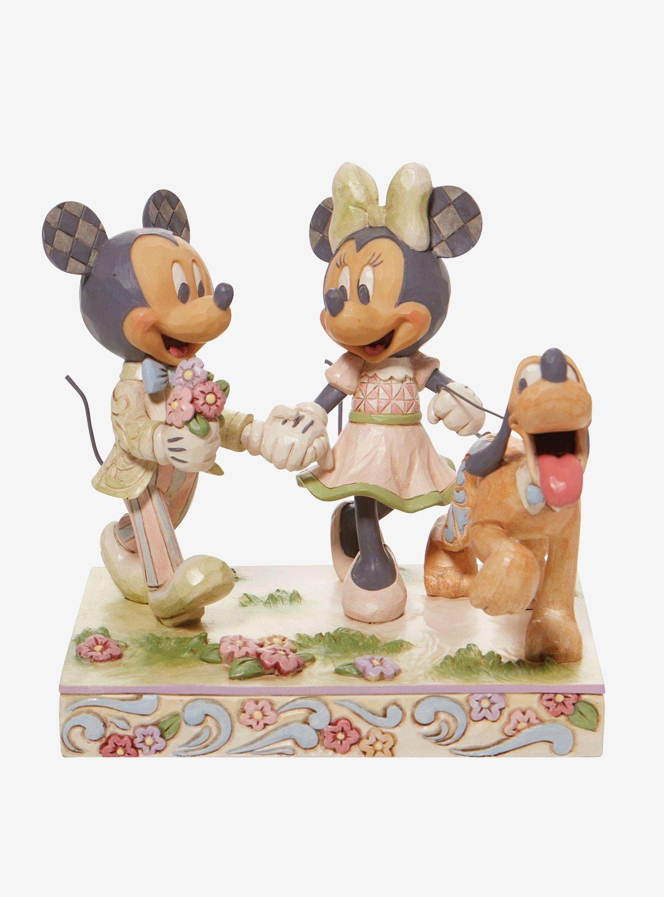 Disney Mickey & Minnie White Woodland Figure | BoxLunch