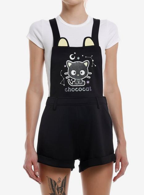 Chococat Celestial Glitter Scuba Shortalls | Hot Topic
