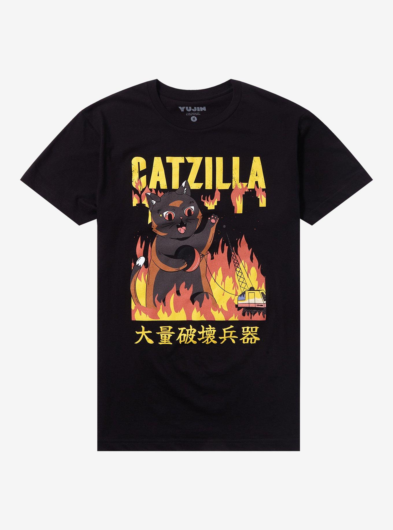 Catzilla Mass Destruction T-Shirt By Yujin | Hot Topic