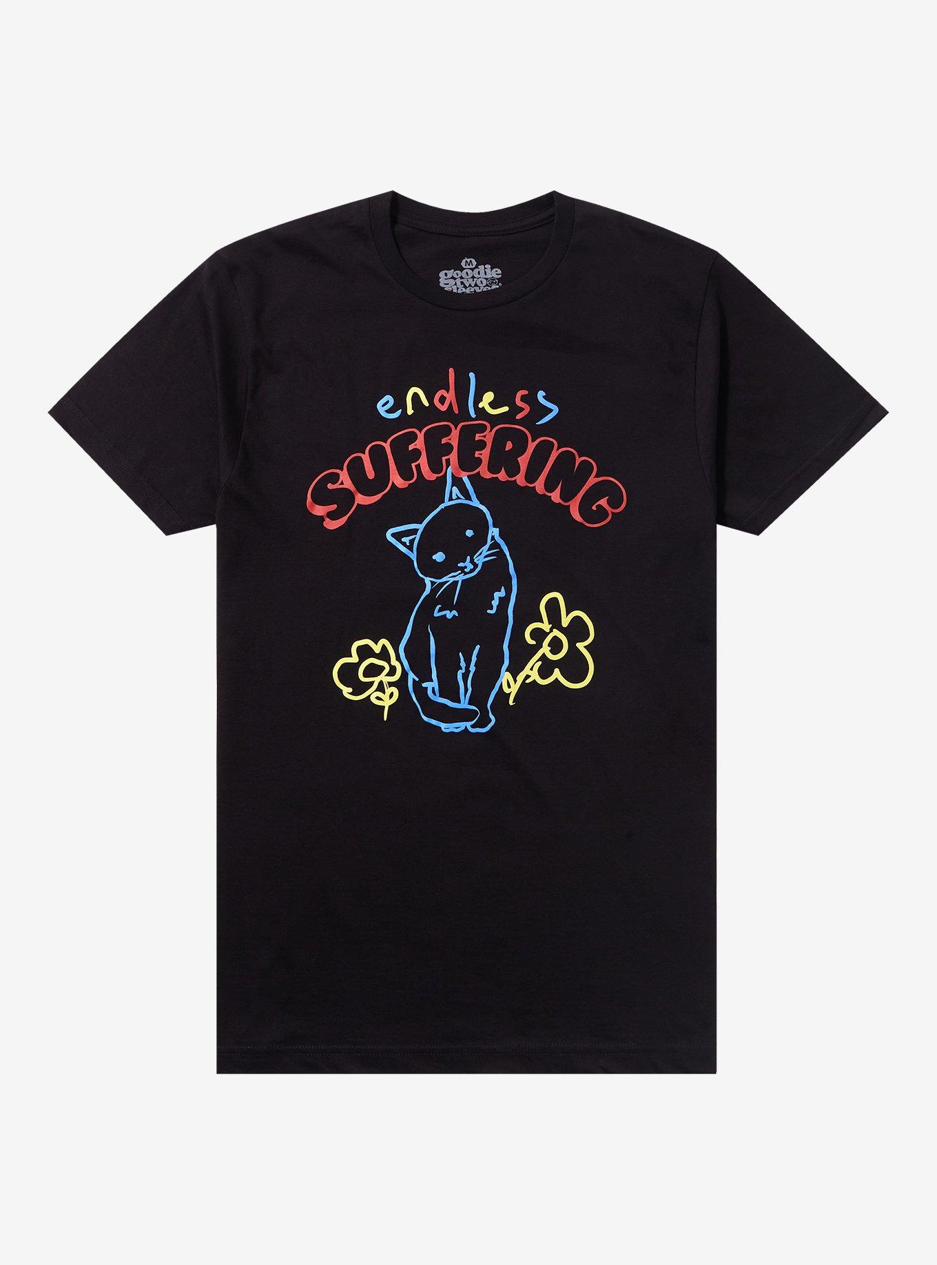 Endless Suffering Cat T-Shirt By Goodie Two Sleeves | Hot Topic