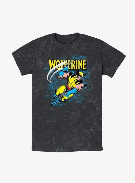 Wolverine Wolf Slash Mineral Wash T-Shirt - MULTI | Hot Topic