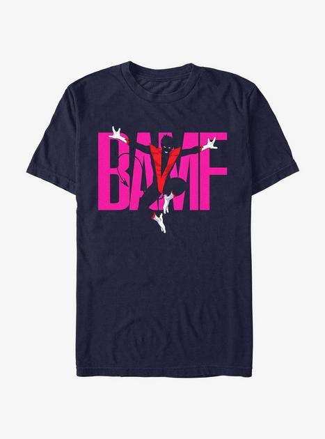 Marvel X-Men '97 Nightcrawler BAMF T-Shirt - BLUE | BoxLunch