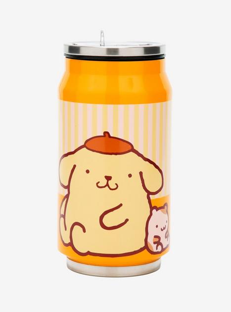 Pompompurin & Muffin Soda Can Water Bottle | Hot Topic