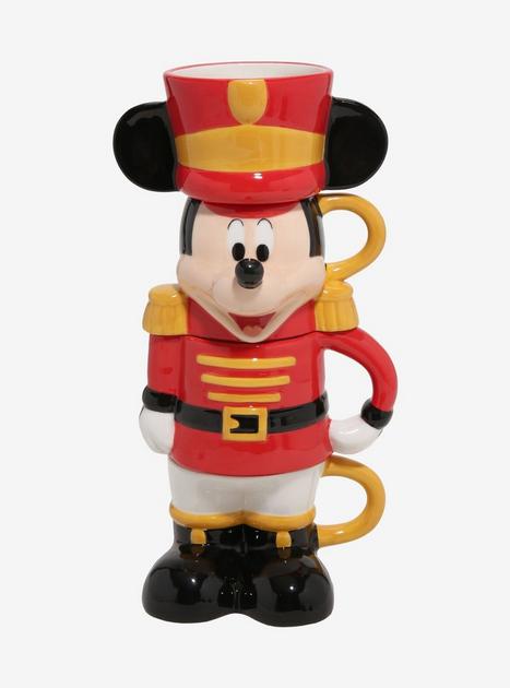 Disney Mickey Mouse Nutcracker Stacking Mug Set | Hot Topic