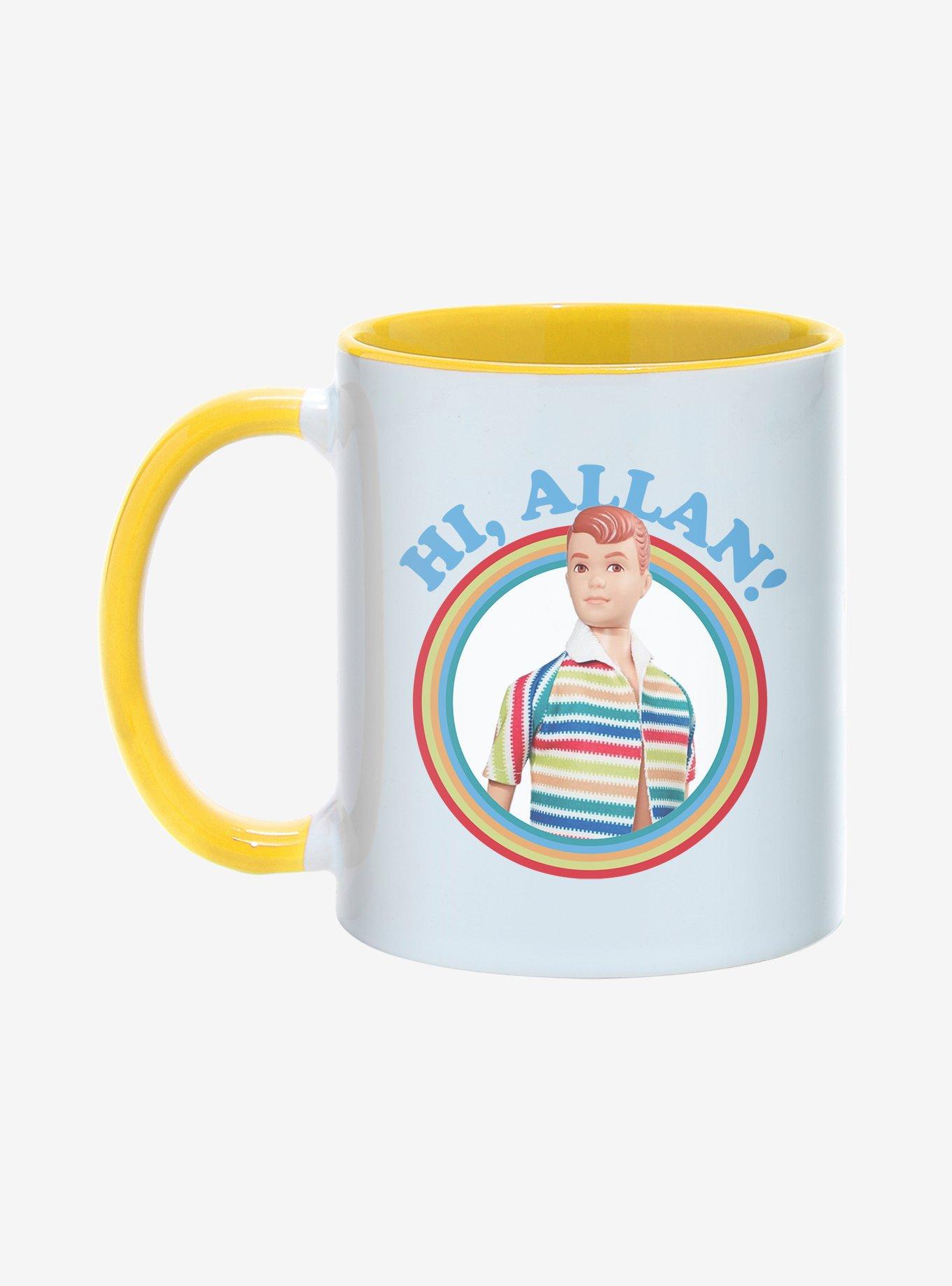 Barbie The Movie Hi, Allan! 11OZ Mug - YELLOW | BoxLunch