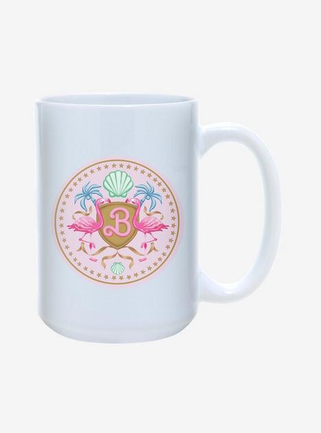 Barbie The Movie Malibu Barbie Beach Party Crest 15OZ Mug - WHITE ...
