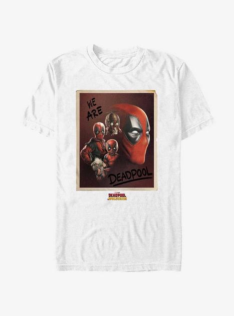 Marvel Deadpool & Wolverine We Are Deadpool Portrait T-Shirt - WHITE ...
