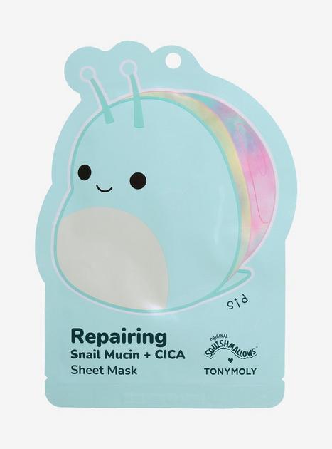 Squishmallows X TONYMOLY Sid The Snail Repairing Facial Sheet Mask | Hot Topic