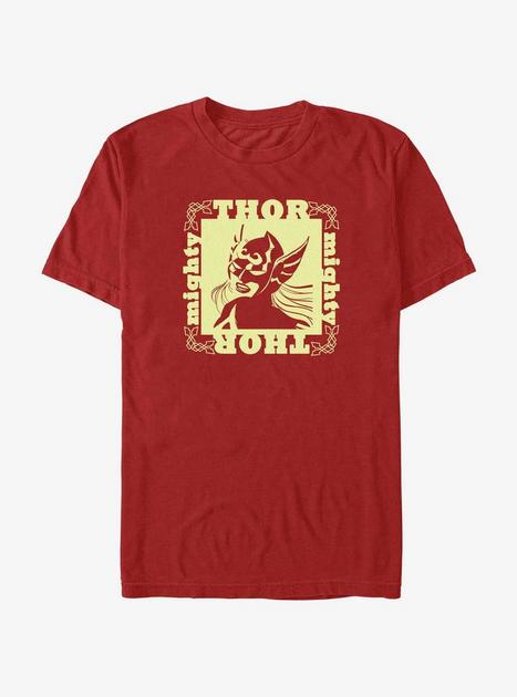 Marvel Thor Mighty Thor T-Shirt - RED | BoxLunch