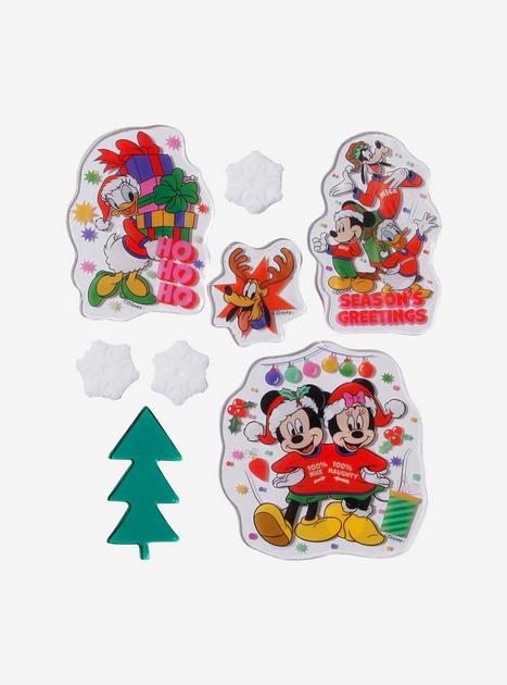 Disney Mickey Mouse And Friends Holiday Gel Clings | Hot Topic