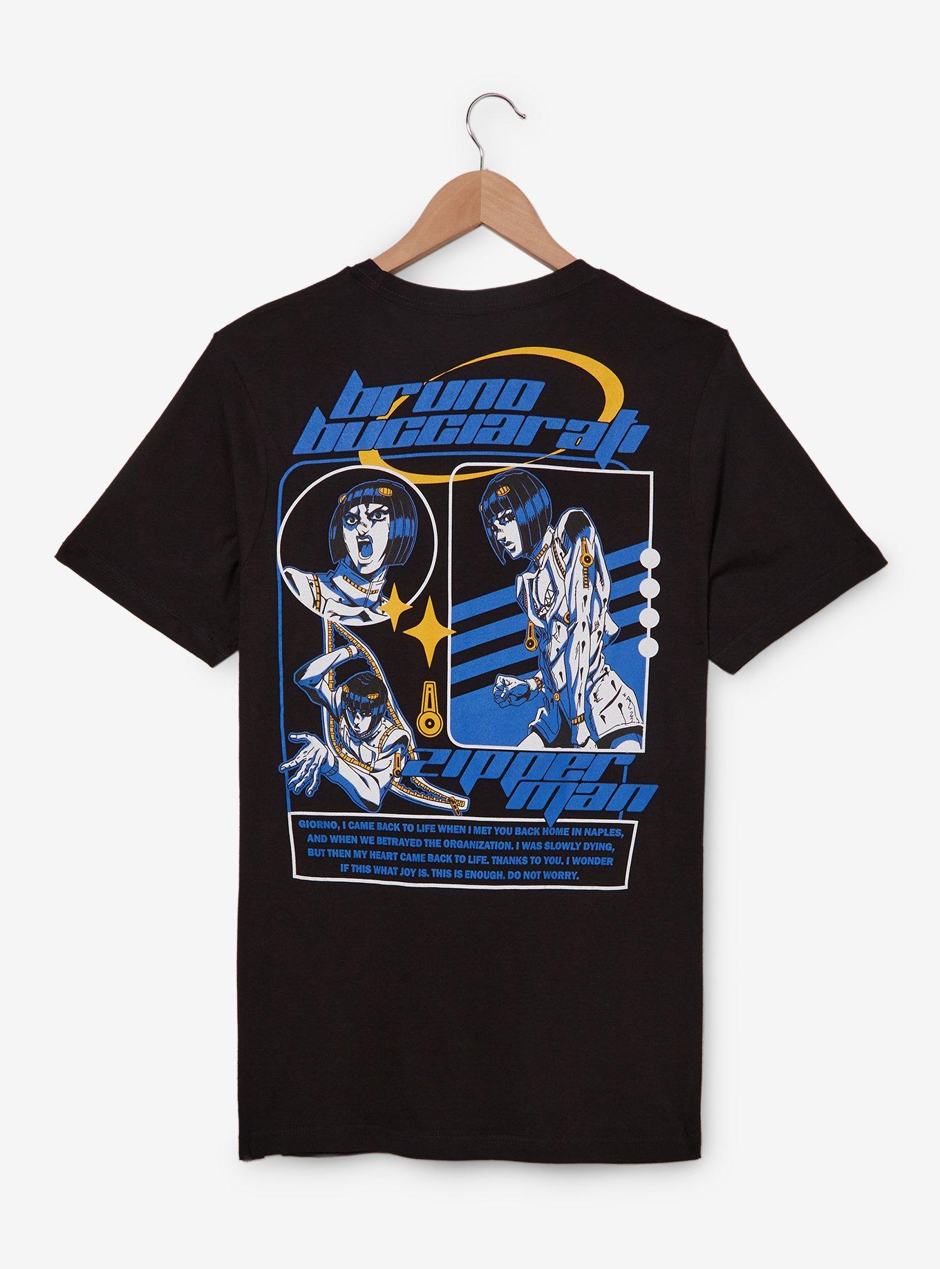 JoJo's Bizarre Adventure Bruno Bucciarati Portrait T-Shirt - BoxLunch ...