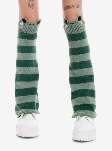 Frog Stripe Leg Warmers | Hot Topic