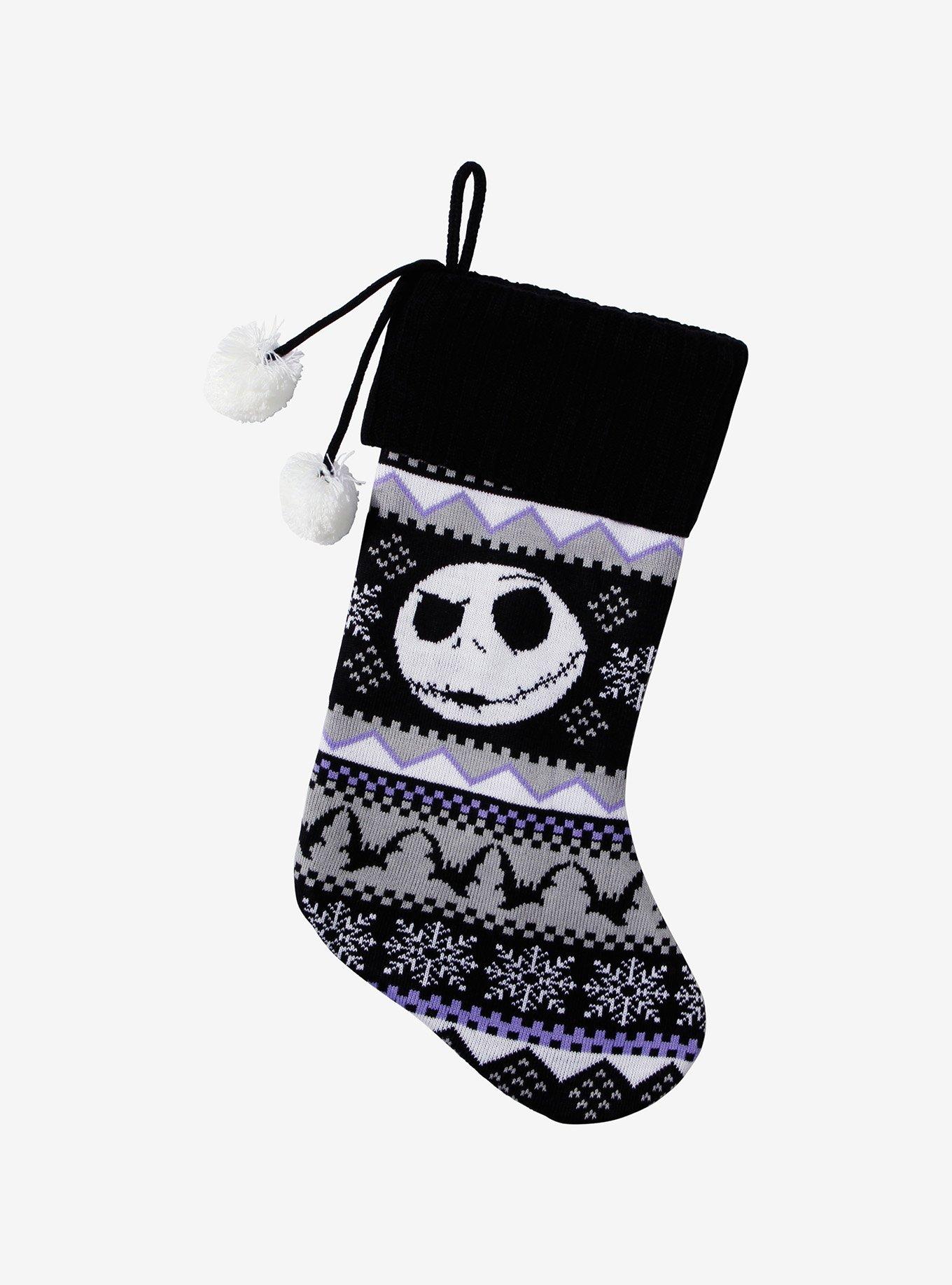 The Nightmare Before Christmas Jack Knit Stocking | Hot Topic