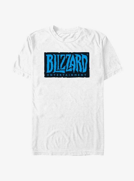 World Of Warcraft Blizzard Entertainment Logo T-Shirt - WHITE | Hot Topic