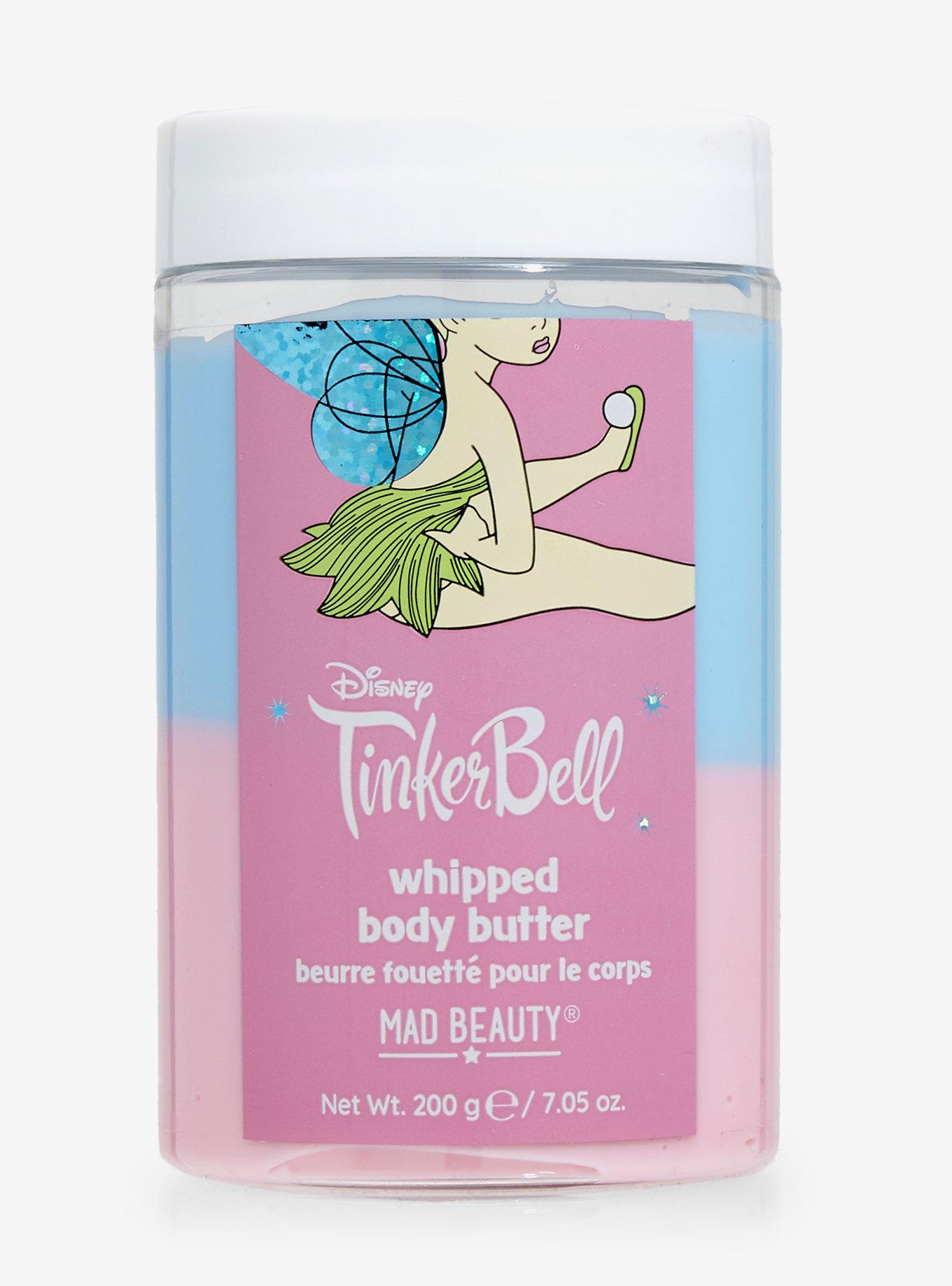 Mad Beauty Disney Tinker Bell Wildflower Scented Whipped Body Butter ...