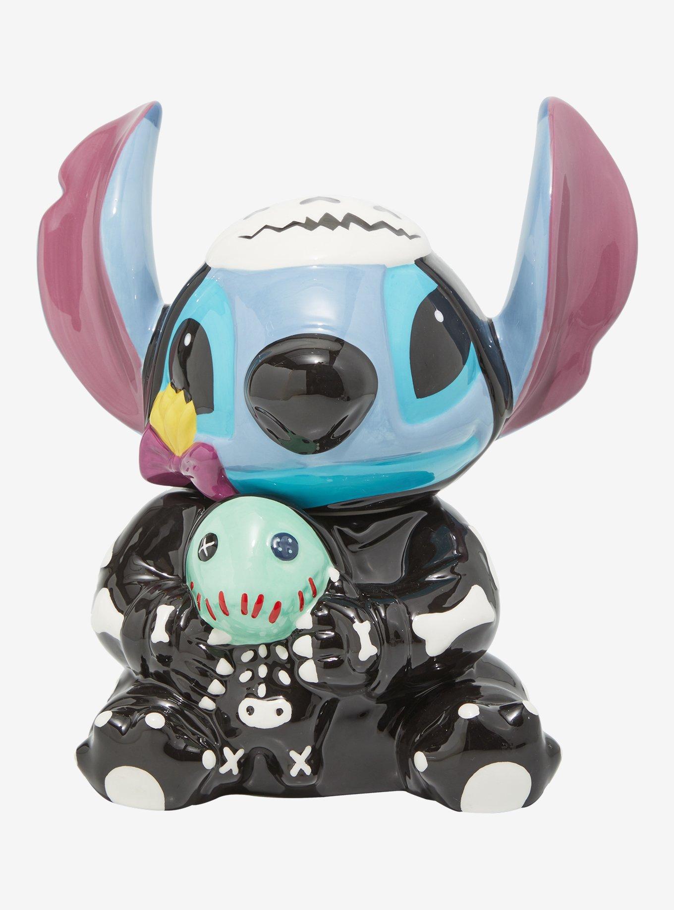 Disney Lilo & Stitch Scrump & Stitch Skeleton Costume Cookie Jar | BoxLunch