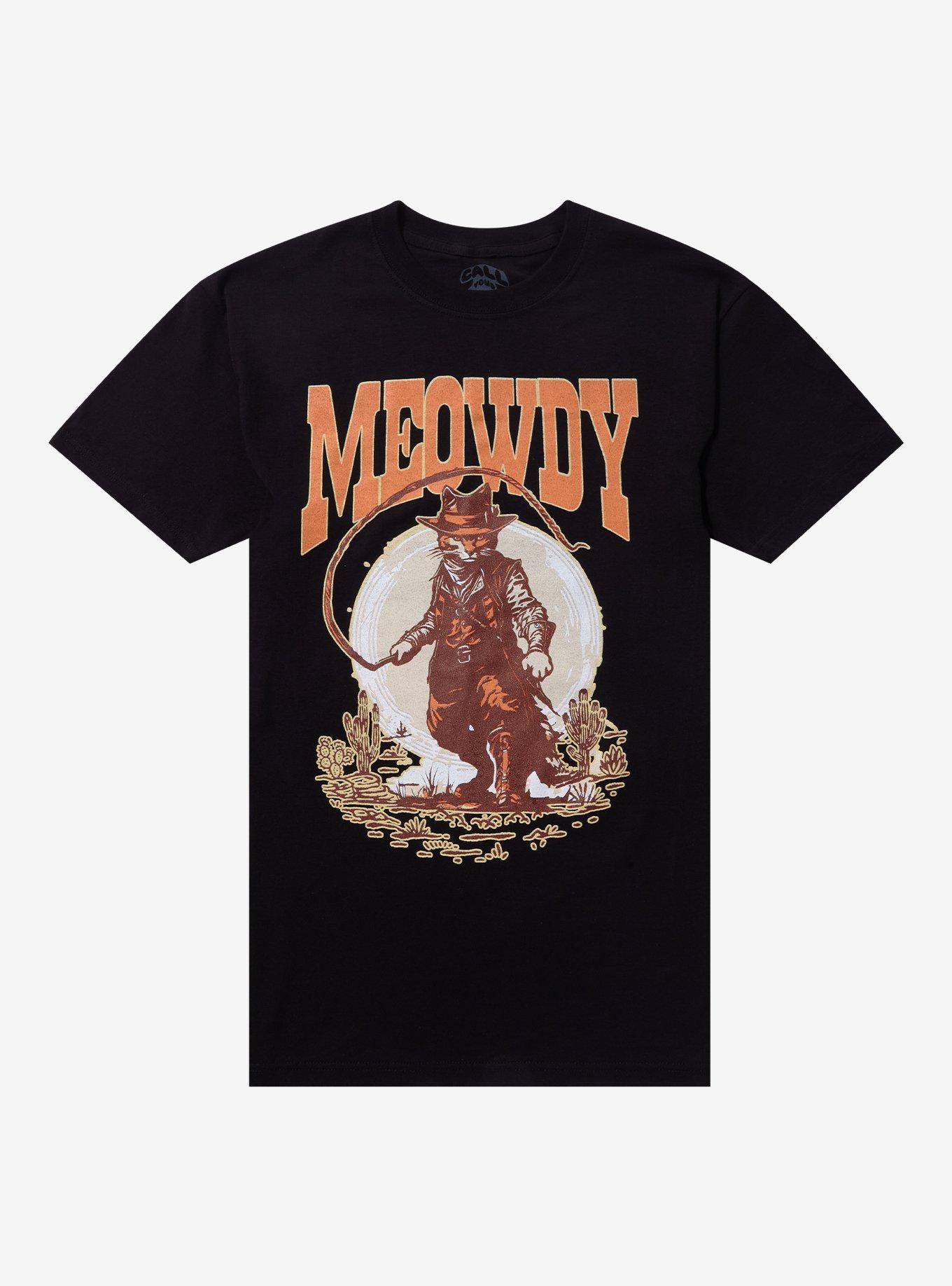 Meowdy Cowboy Cat T-Shirt By Call Your Mother | Hot Topic